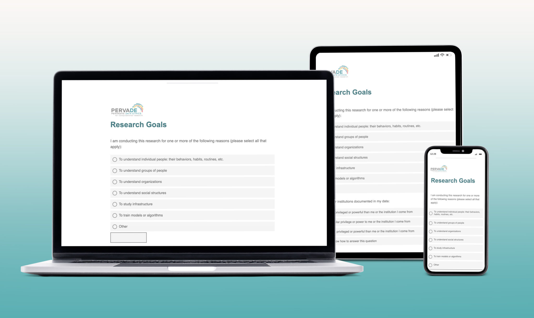 PERVADE Data Ethics Tool – PERVADE
